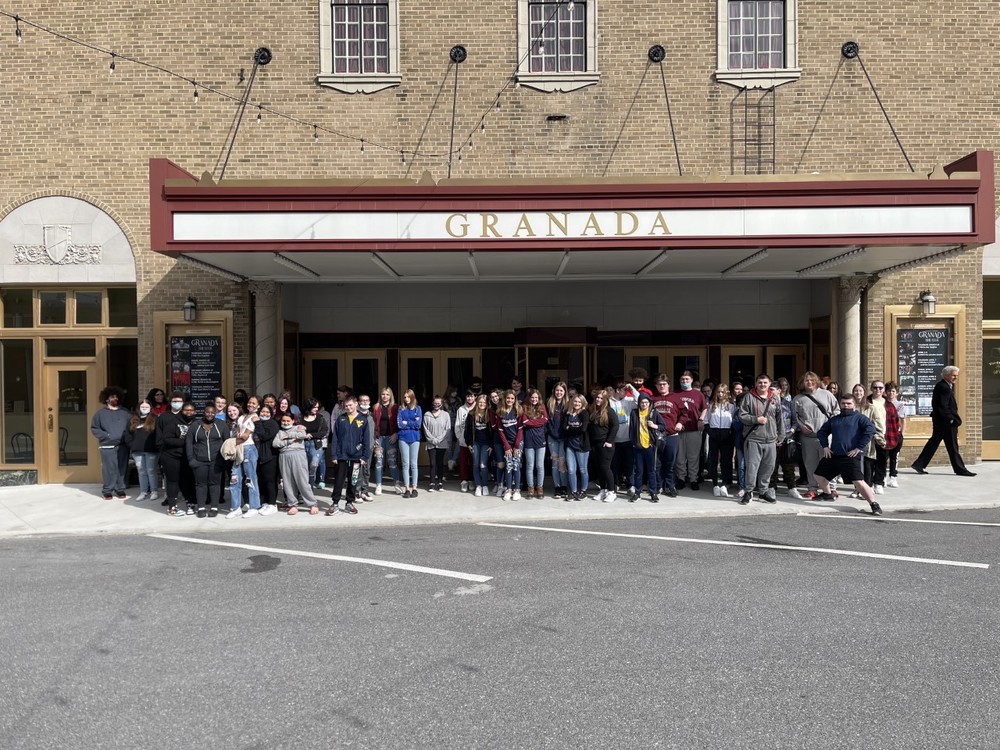 Bluefield Middle Students Enjoy Film at Granada Theater | Bluefield Middle